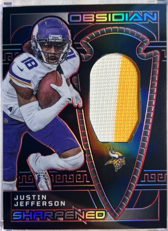 Justin Jefferson [Red Electric Etch] #SSW-JJU Prices | 2023 Panini ...