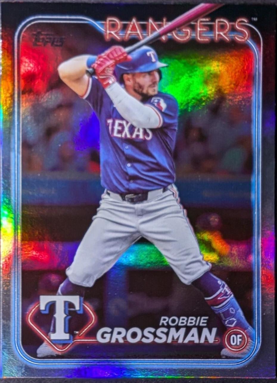 Robbie Grossman [Rainbow Foil] #US11 Prices | 2024 Topps Update ...