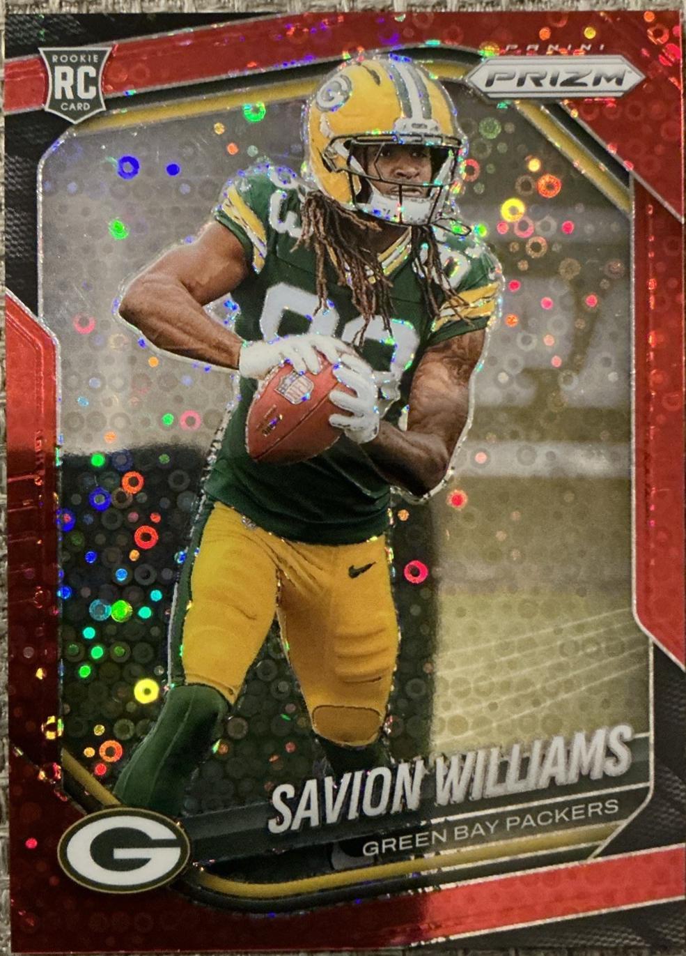 Savion Williams [Red] #306 Prices | 2025 Panini Prizm No Huddle ...