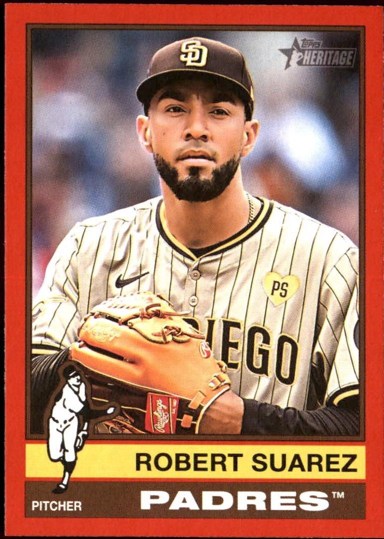 Robert Suarez [Red Border] #91 Prices | 2025 Topps Heritage | Baseball ...
