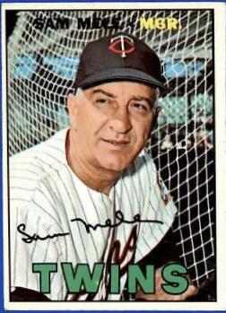 Sam Mele #418 Prices | 1967 Topps | Baseball Cards