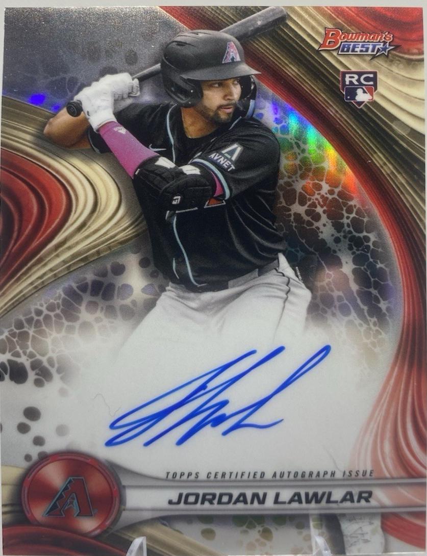 Jordan Lawlar [Refractor] #B24-JL Prices | 2024 Bowman’s Best Best of ...