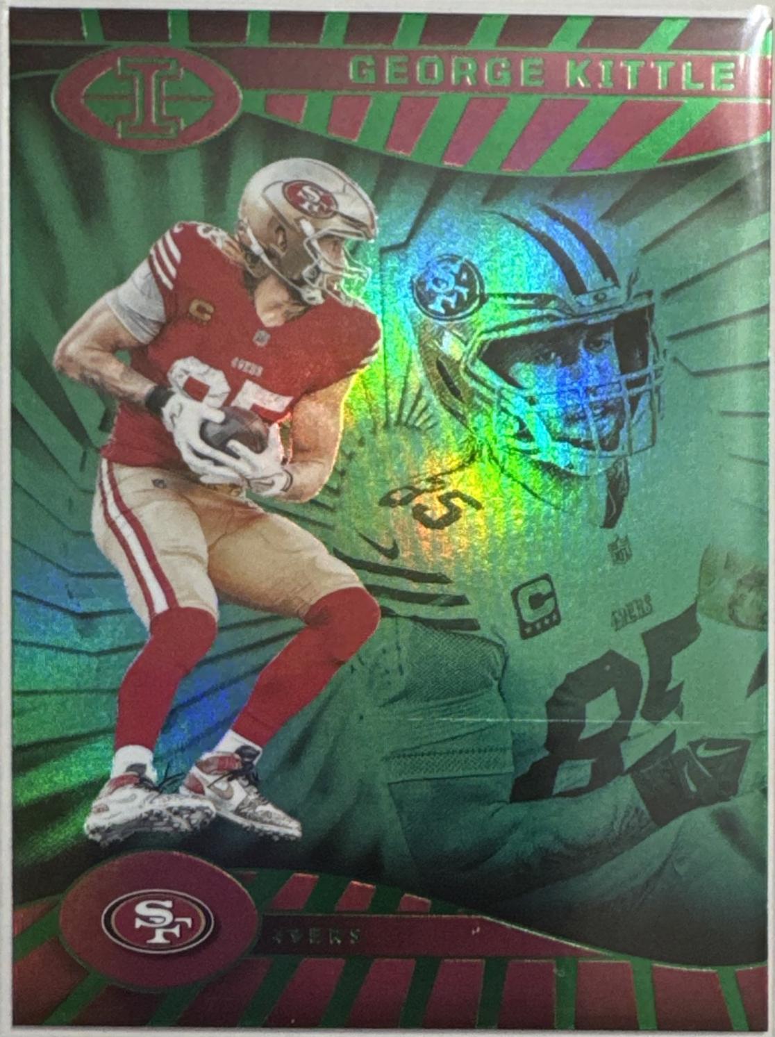 George Kittle [Emerald Trophy Collection] #79 Prices | 2024 Panini ...