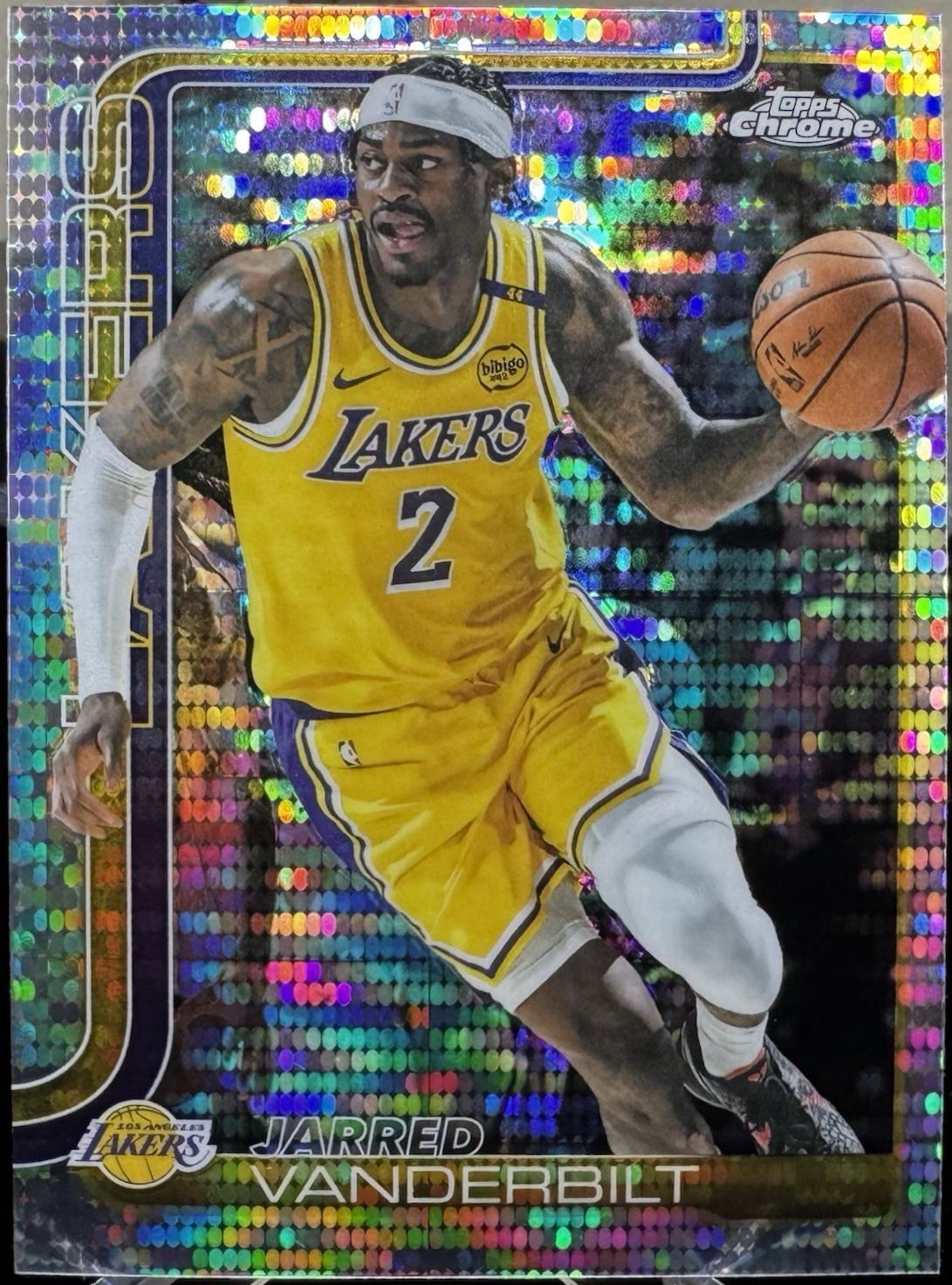 Jarred Vanderbilt [Pulsar Refractor] #154 Prices | 2025 Topps Chrome ...