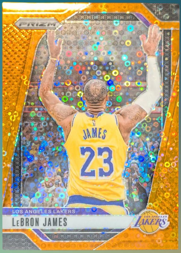 LeBron James [Fast Break Orange] #130 Prices | 2024 Panini Prizm ...