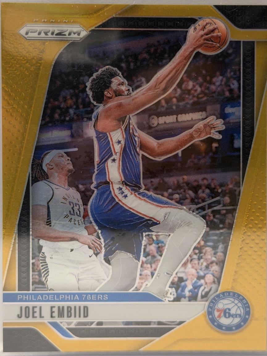 Joel Embiid [Gold] #28 Prices | 2024 Panini Prizm | Basketball Cards