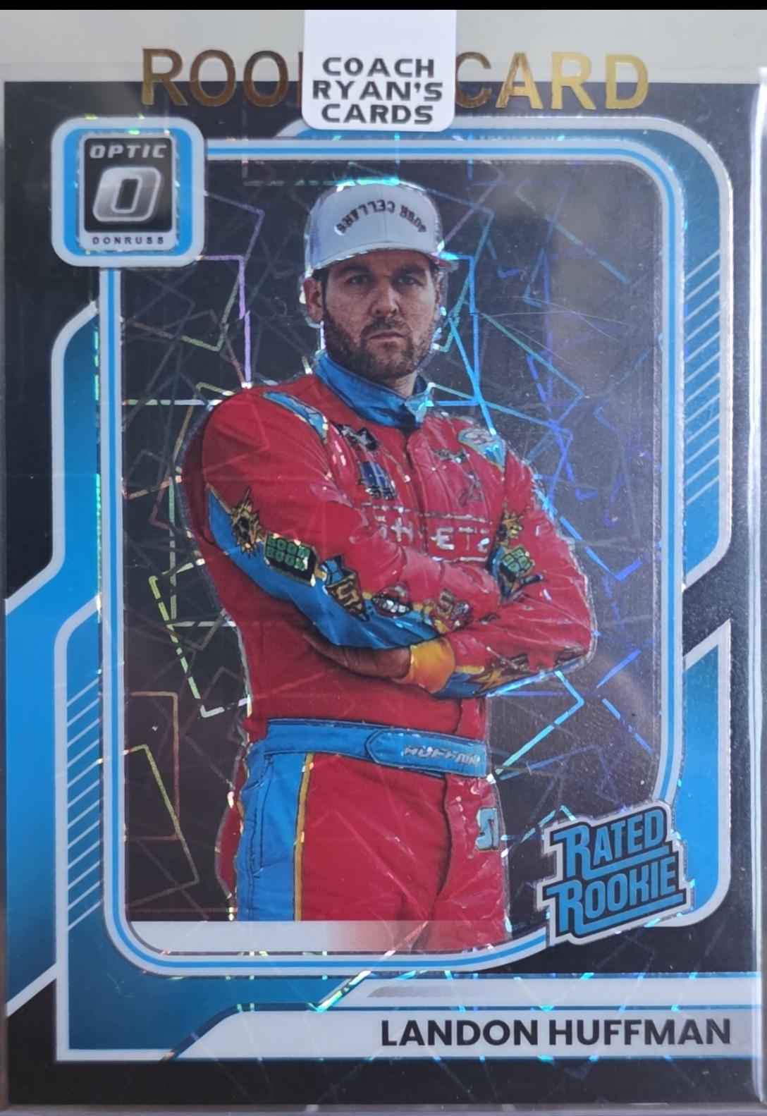 Landon Huffman [Black Velocity Optic] #98 Prices | 2026 Panini Donruss ...