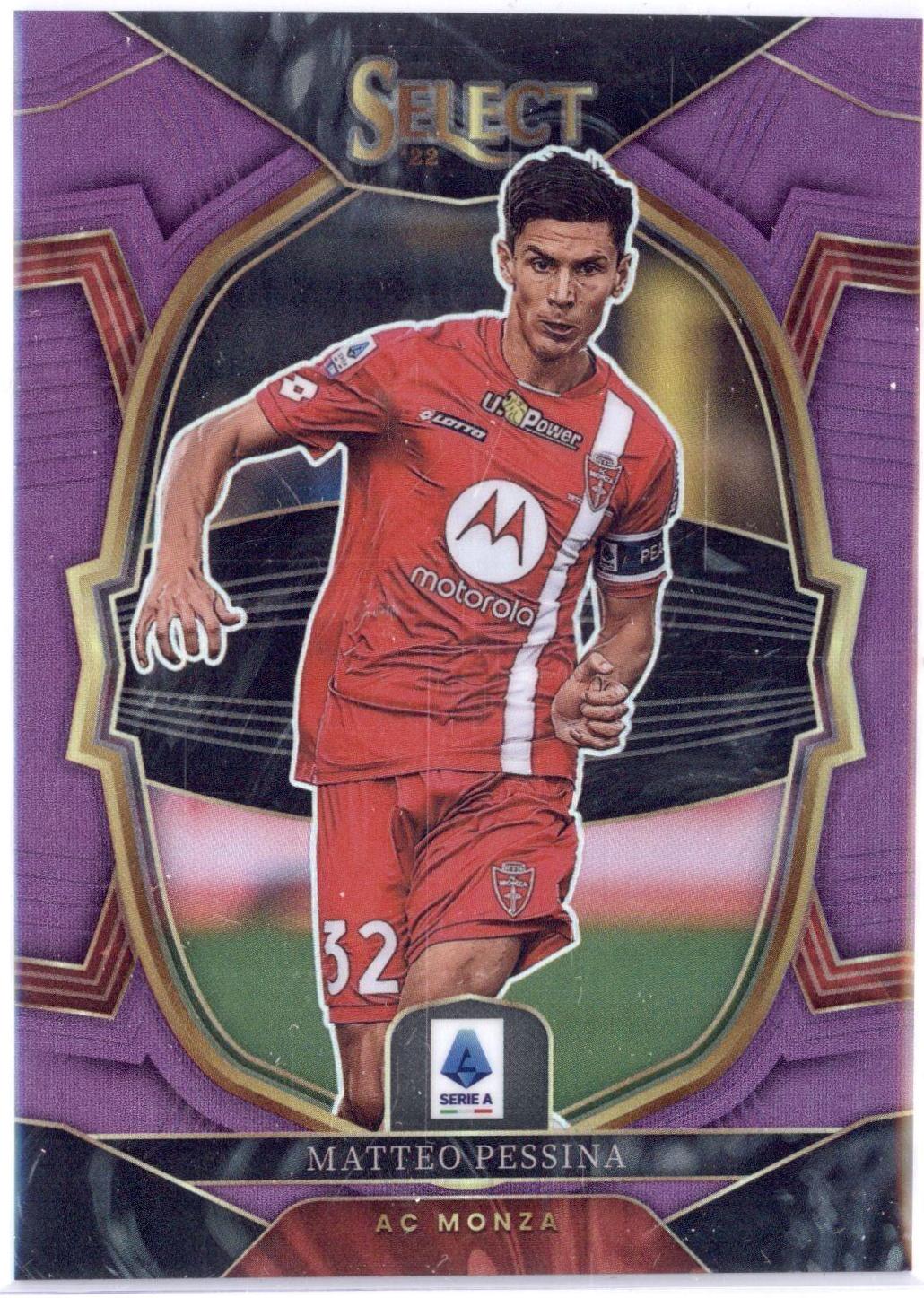 Matteo Pessina [Purple] #58 Prices | 2022 Panini Select Serie A ...