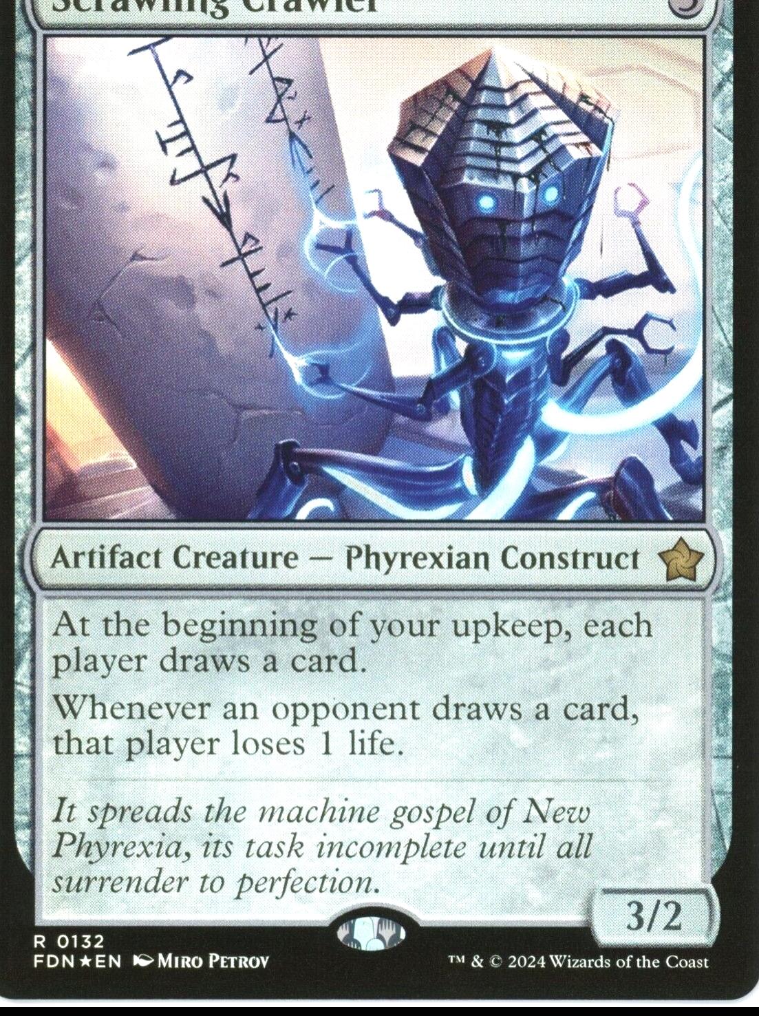 Scrawling Crawler [Foil] #132 Prices | Magic Foundations | Magic Cards