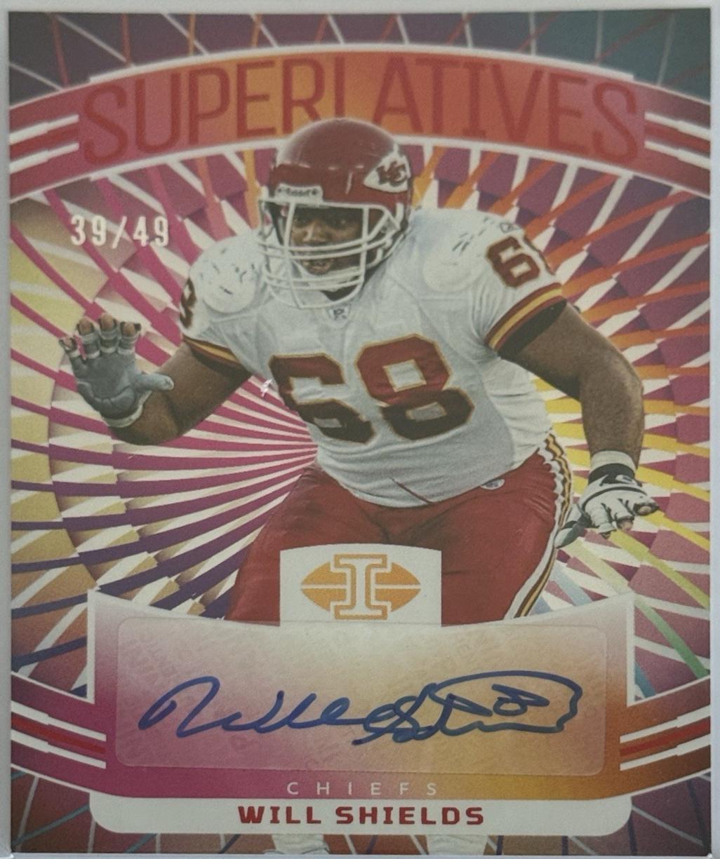 Will Shields [Red] #20 Prices | 2024 Panini Illusions Superlatives ...