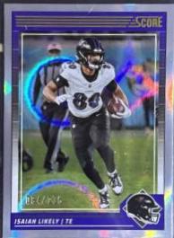 Isaiah Likely [Circular] #21 Prices | 2024 Panini Score | Football Cards