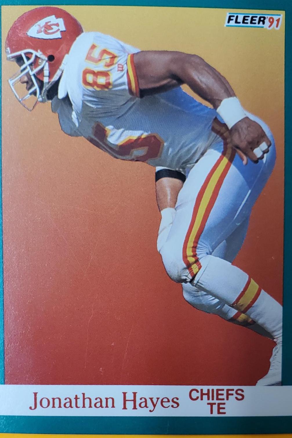 Jonathan Hayes #92 Prices | 1991 Fleer | Football Cards