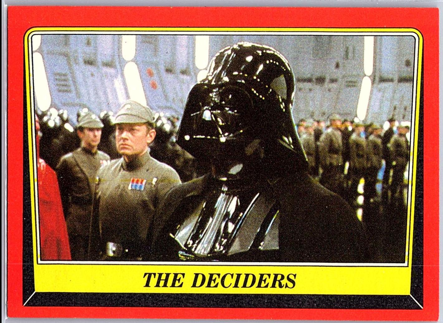 The Deciders #56 Prices | 1983 Star Wars: Return of the Jedi | Star ...