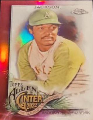 Reggie Jackson [Magenta] #5 Prices | 2022 Topps Allen & Ginter Chrome ...