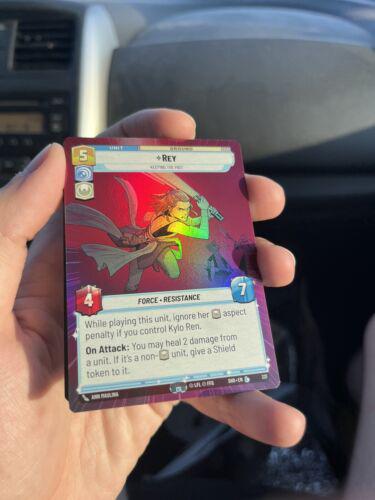 Rey - Keeping the Past [Hyperspace Foil] #321 Prices | Star Wars ...