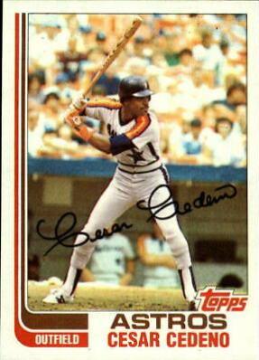 Cesar Cedeno #640 Prices | 1982 Topps | Baseball Cards