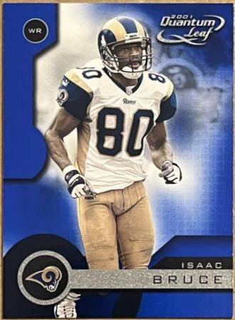 Isaac Bruce #167 Prices | 2001 Quantum Leaf | Football Cards