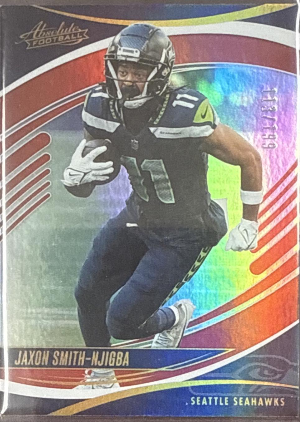Jaxon Smith-Njigba [Spectrum Red] #94 Prices | 2025 Panini Absolute ...