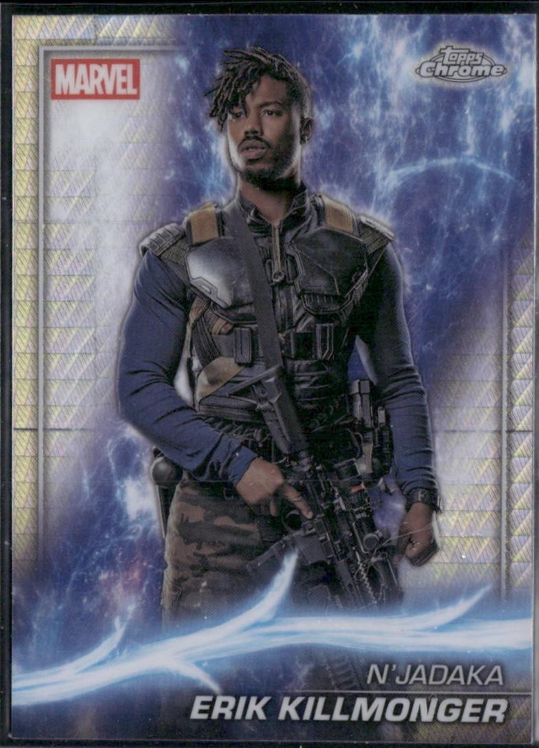 Erik Killmonger [Prism] #85 Prices | Marvel 2025 Topps Chrome Studios ...