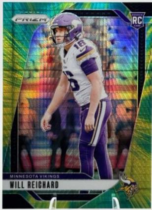 Will Reichard [Green] #396 Prices [Rookie] | 2024 Panini Prizm ...
