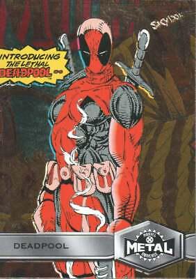 Deadpool [Gold] #123 Prices | Marvel 2021 X-Men Metal Universe | Marvel ...