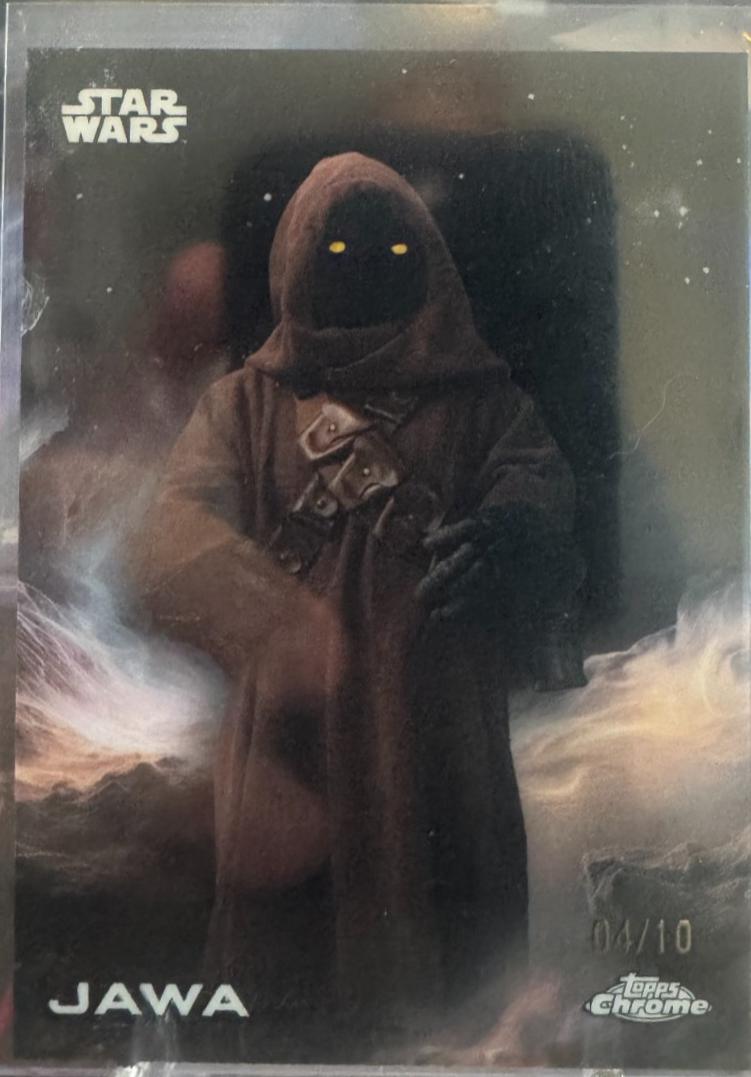 Jawa [Black Lava] #125 Prices | Star Wars 2025 Topps Chrome | Star Wars ...