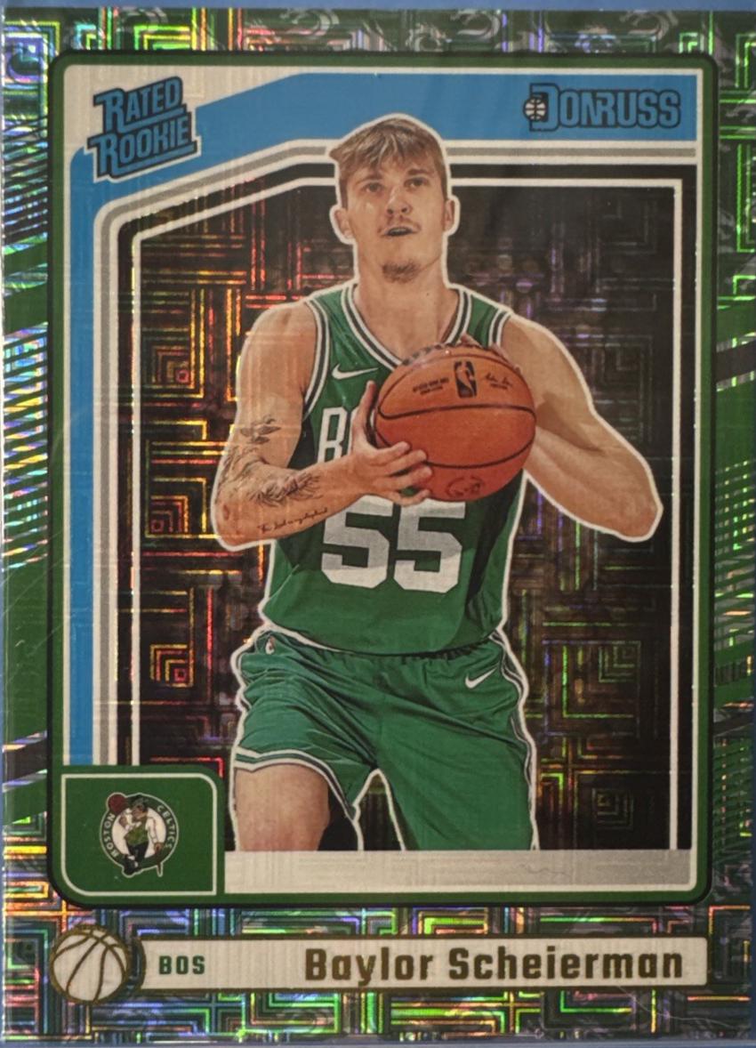 Baylor Scheierman [Choice Dragon] #224 Prices | 2024 Panini Donruss ...