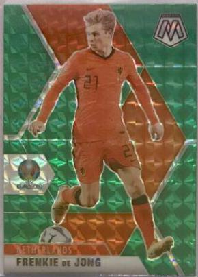 Frenkie de Jong [Green Mosaic] #150 Prices | 2021 Panini Mosaic UEFA ...