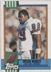 Orson Mobley #47 Prices | 1990 Topps | Football Cards