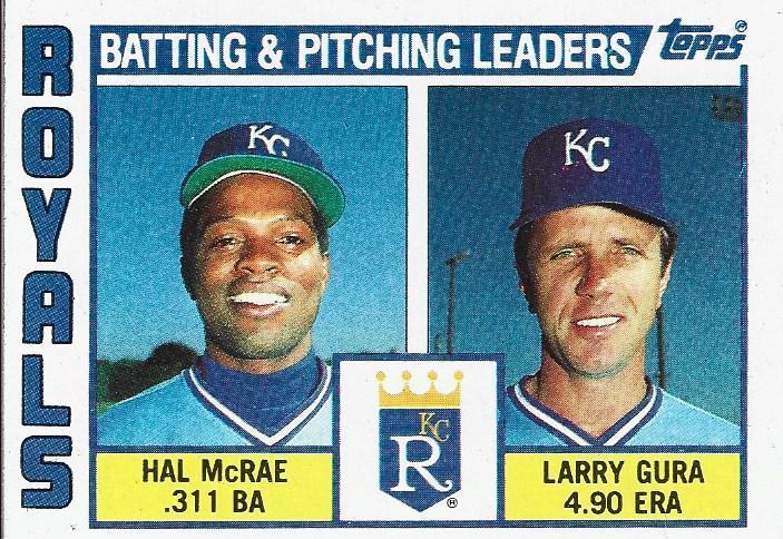 Hal McRae / Larry Gura #96 Prices | 1984 Topps | Baseball Cards