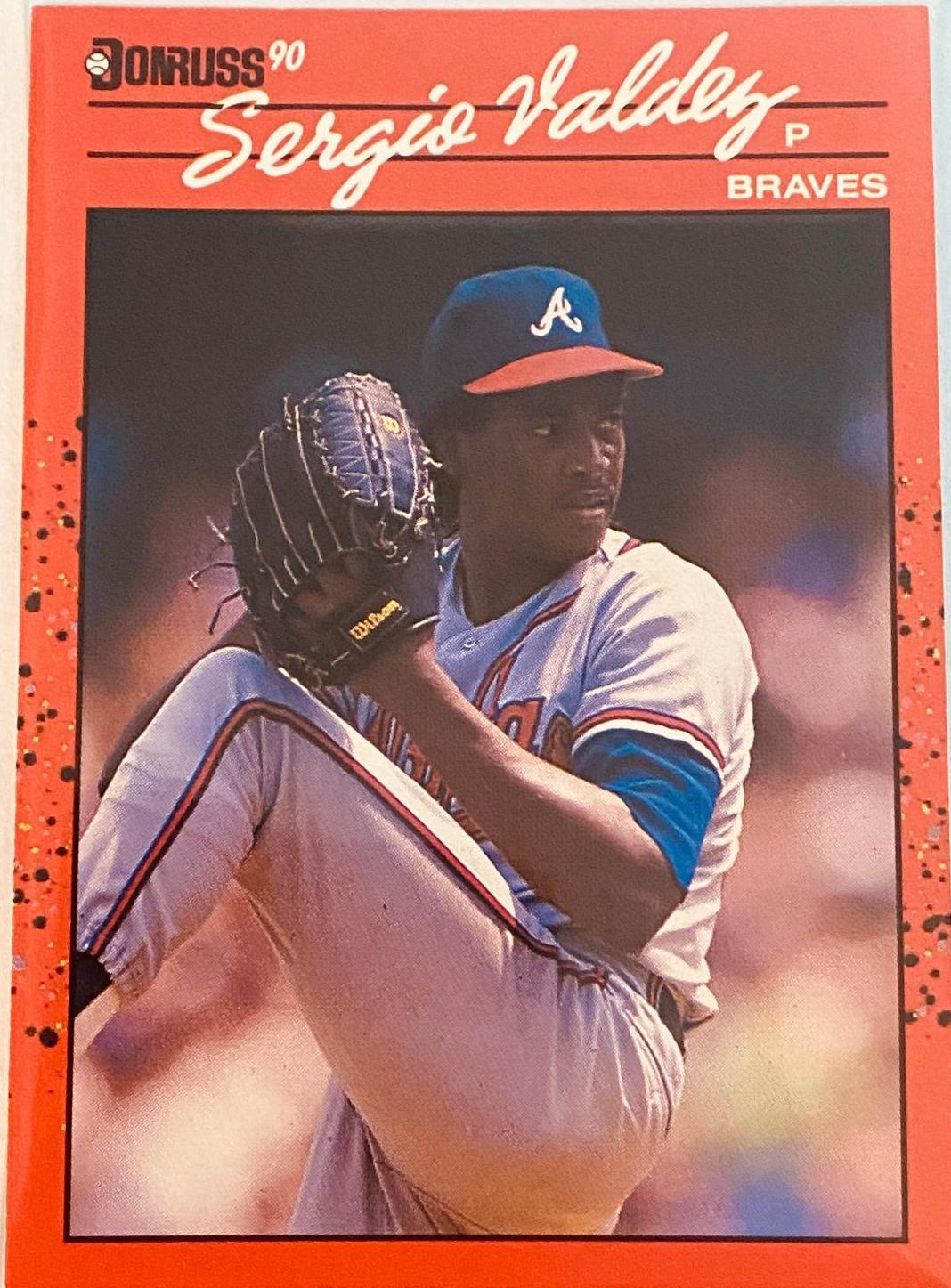 Sergio Valdez [Error] #405 Prices | 1990 Donruss | Baseball Cards