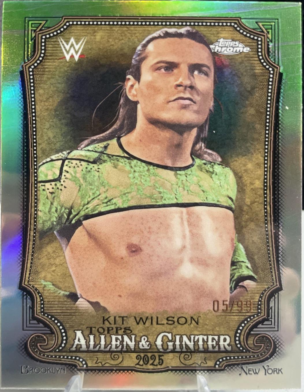 Kit Wilson [Neon Green Refractor] #AG-KIT Prices | 2025 Topps Chrome ...