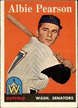Albie Pearson #317 Prices | 1958 Topps | Baseball Cards