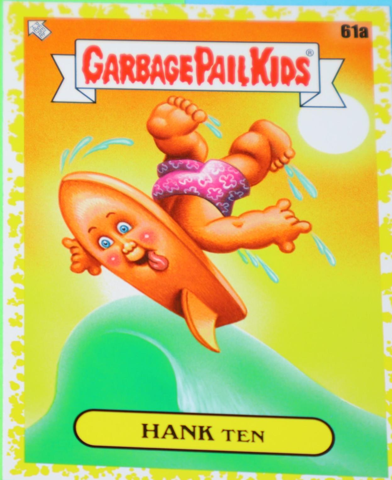 HANK Ten [Yellow] #61a Prices | Garbage Pail Kids Go on Vacation | GPK ...