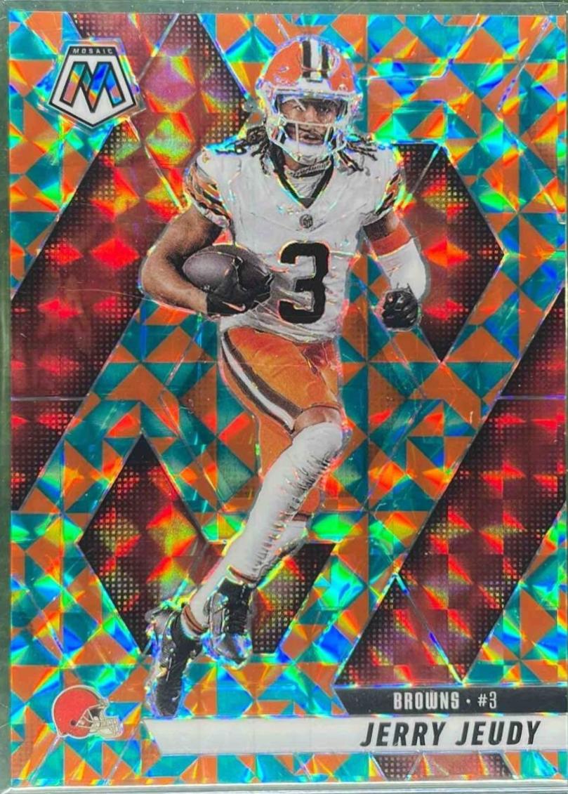 Jerry Jeudy [Mosaic Tessellation] #83 Prices | 2025 Panini Mosaic ...