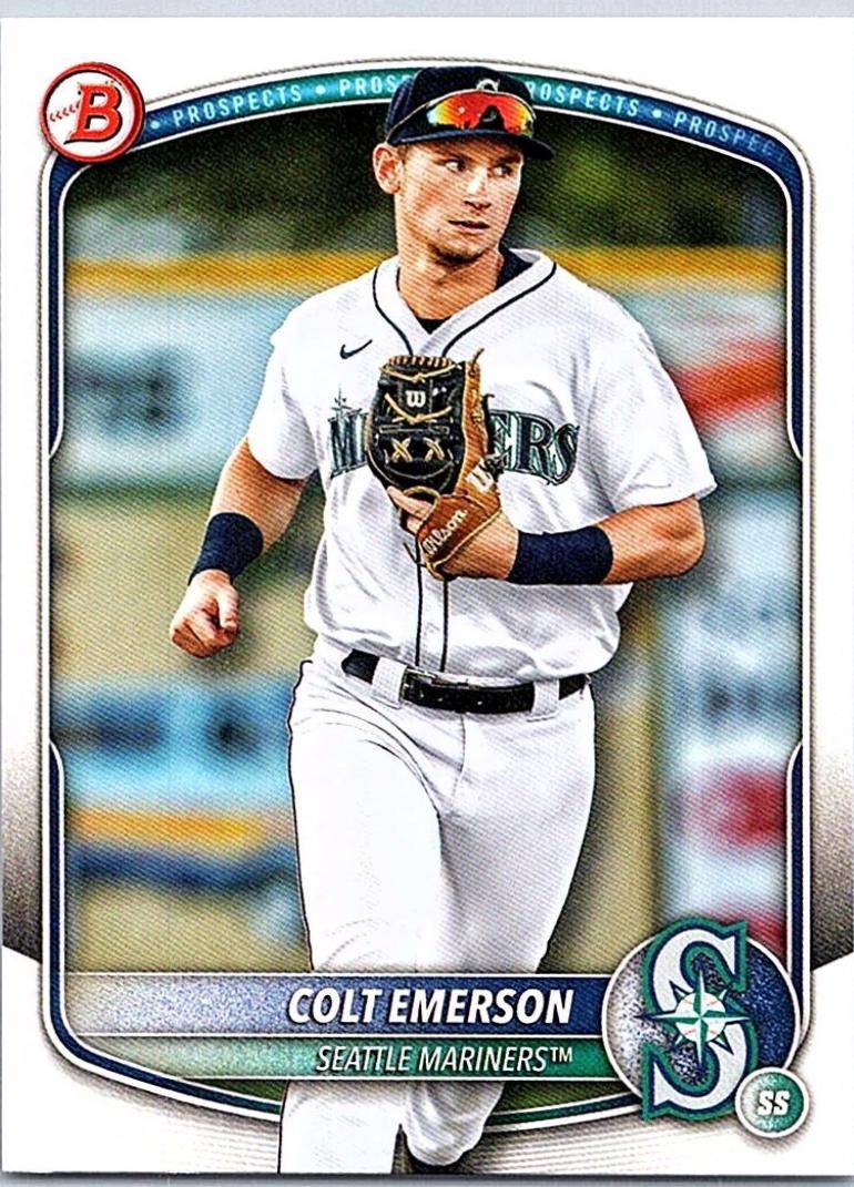 Colt Emerson #BP-17 Prices | 2025 Bowman Prospects | Baseball Cards