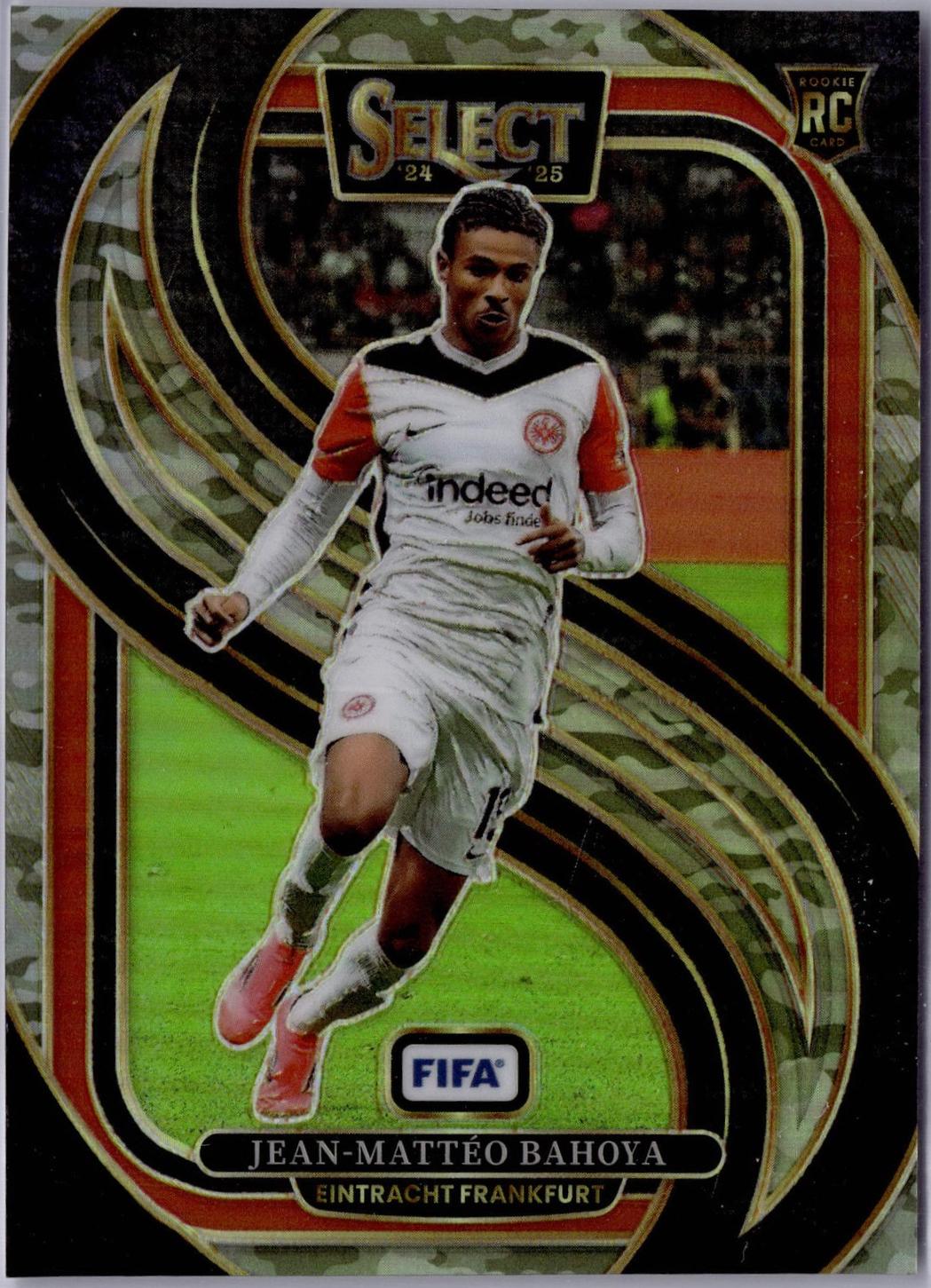 Jean-Matteo Bahoya [Camo] #132 Prices | 2024 Panini Select FIFA ...