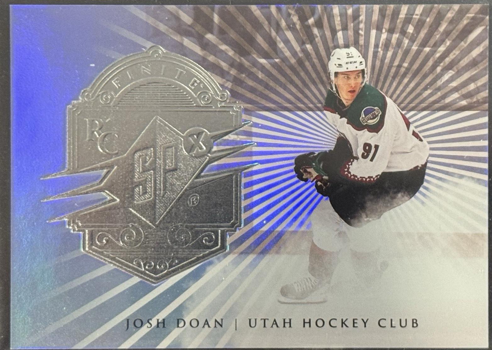 Josh Doan [Silver] #F-44 Prices | 2024 SPx Finite | Hockey Cards