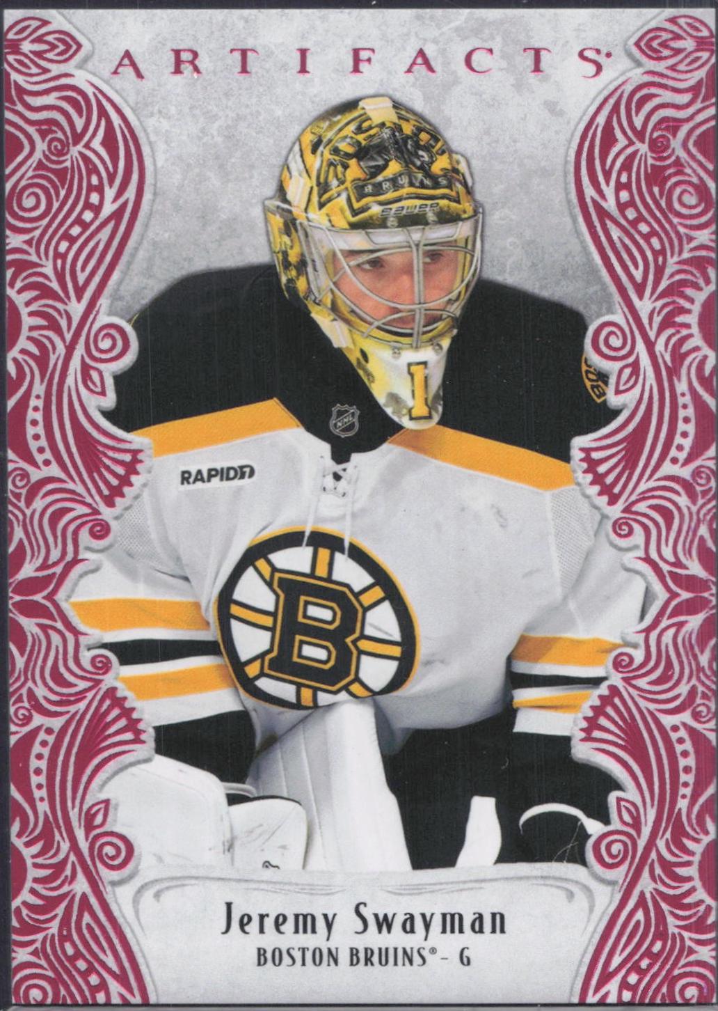 Jeremy Swayman [Pink] #138 Prices | 2025 Upper Deck Artifacts | Hockey ...