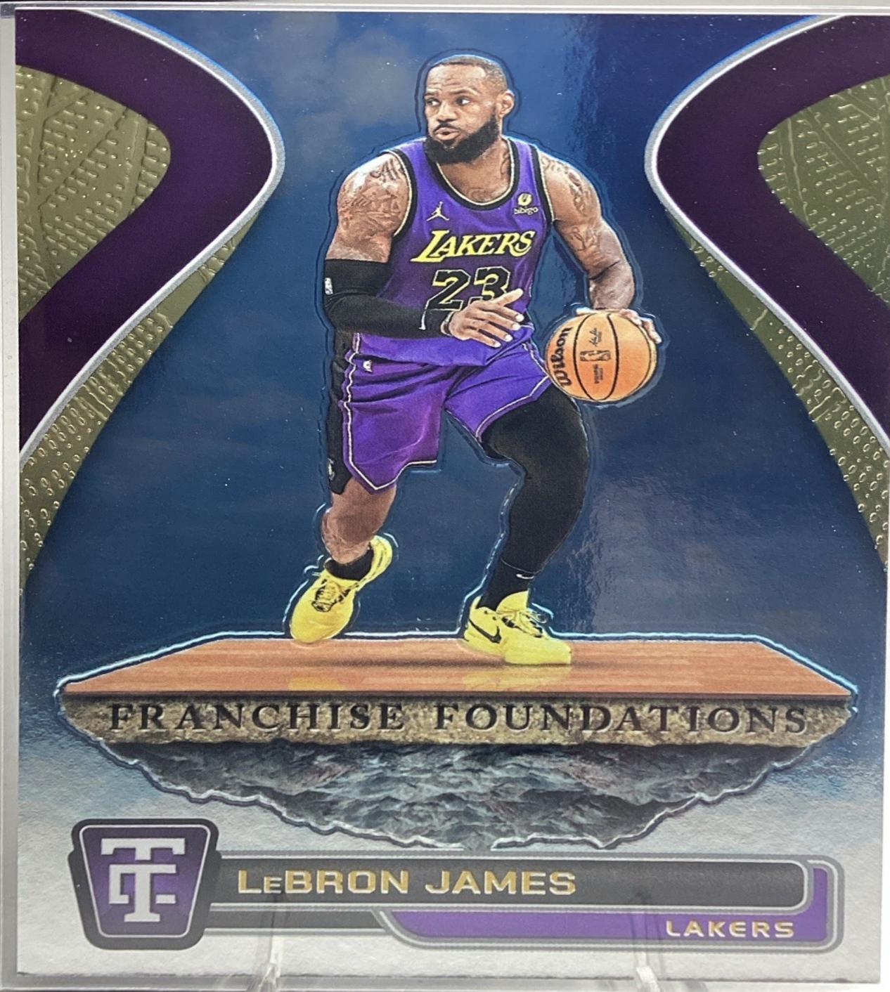 LeBron James [Neon Orange Mirror] #20 Prices | 2024 Panini Totally ...