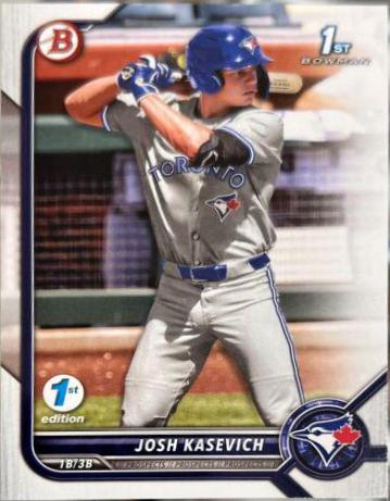 Josh Kasevich #BD-45 Prices | 2022 Bowman Draft 1st Edition | Baseball ...