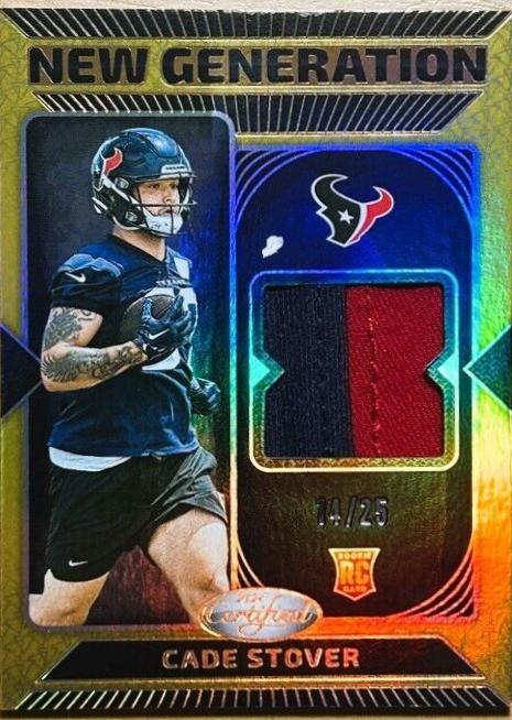 Cade Stover [Gold] #NGS-CSR Prices | 2024 Panini Certified New ...