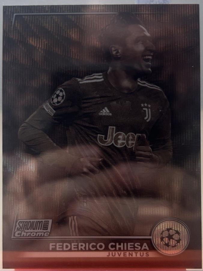 Federico Chiesa [Sepia Prism] #22 Prices | 2022 Stadium Club Chrome ...