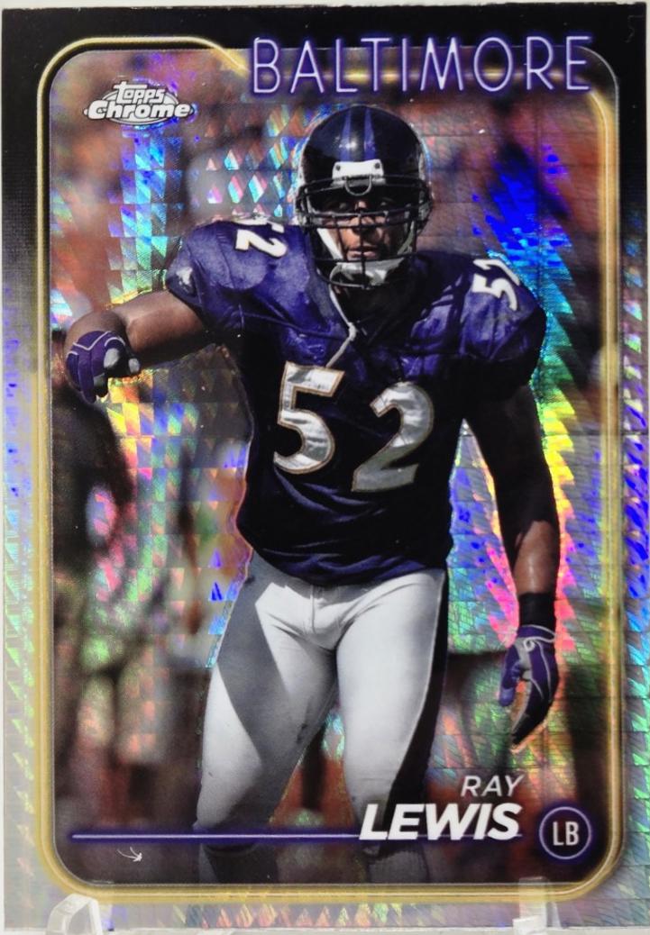 Ray Lewis [Refractor] #4 Prices | 2024 Topps Chrome | Football Cards