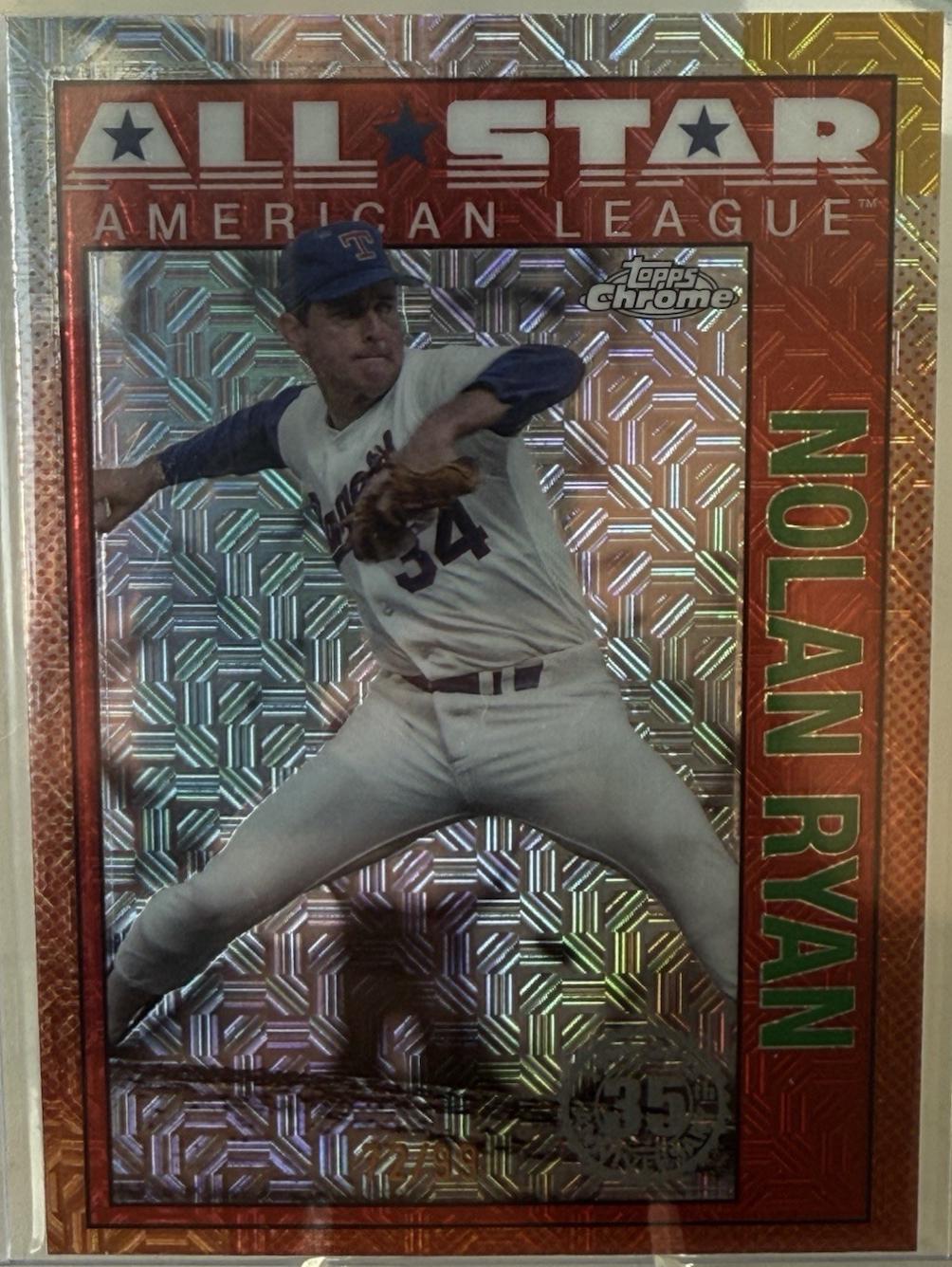 Nolan Ryan [Green Mojo] #90ASC-20 Prices | 2025 Topps 1990 Chrome All ...