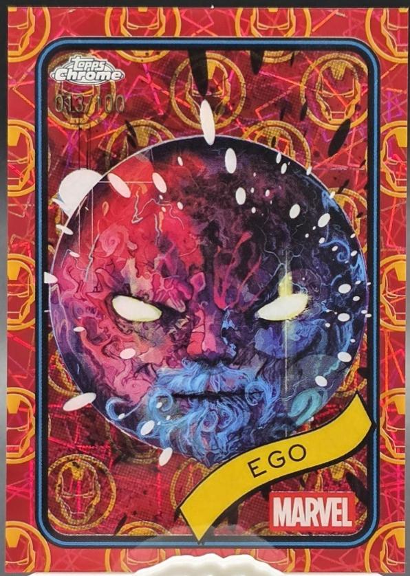 Ego [Red Gold Lazer] #55 Prices | Marvel 2025 Topps Chrome | Marvel Cards