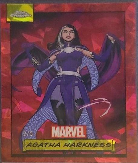 Agatha Harkness [Red Sapphire] #116 Prices | Marvel 2024 Topps Chrome ...