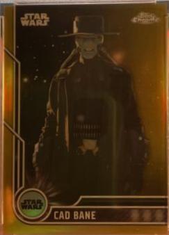 Cad Bane [Gold Refractor] #91 Prices | Star Wars 2023 Topps Chrome ...