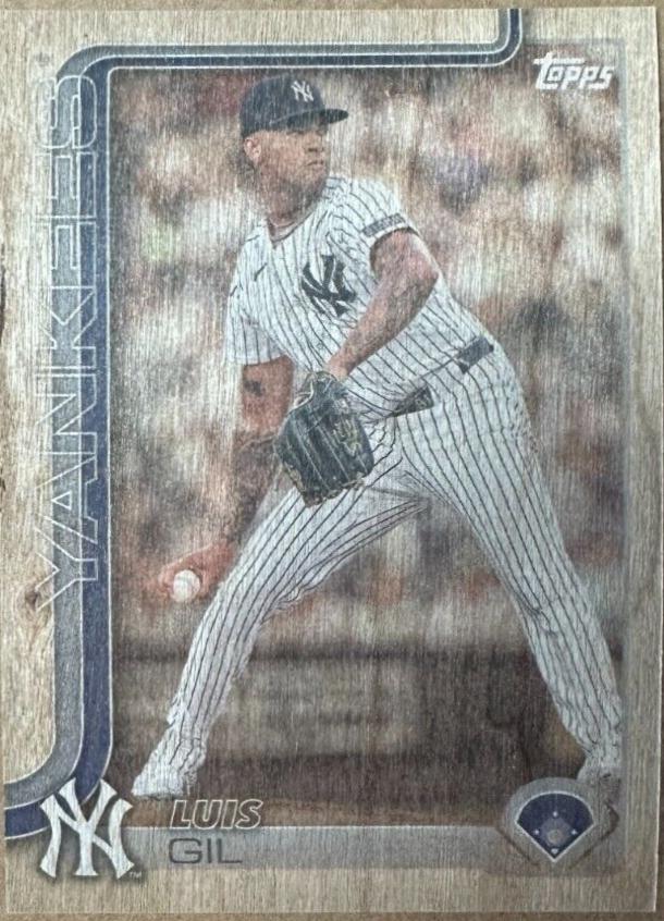 Luis Gil [Wood] #321 Prices | 2025 Topps | Baseball Cards
