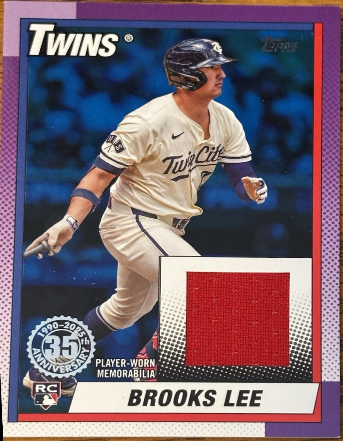 Brooks Lee [Blue] #T90R-BL Prices | 2025 Topps 1990 Relic | Baseball Cards
